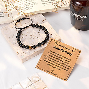 ORISPRE Happy 30th Birthday Gifts Decorations for Him, Best Gifts for 30 Year Old Man Birthday Gifts for Husband Son Men Him Dirty 30