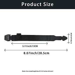SUNELL TC51 Hand Strap Replacement for Zebra TC51 TC510K TC52 TC52X TC56 TC57 TC57X Barcode Scanner Handheld Mobile Computer, 5PCS Rugged Durable Handstrap (SG-TC51-BHDSTP1-01)