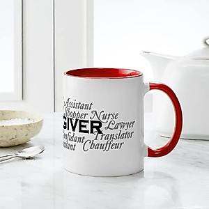 CafePress Caregiver Mug Ceramic Coffee Mug, Tea Cup 11 oz