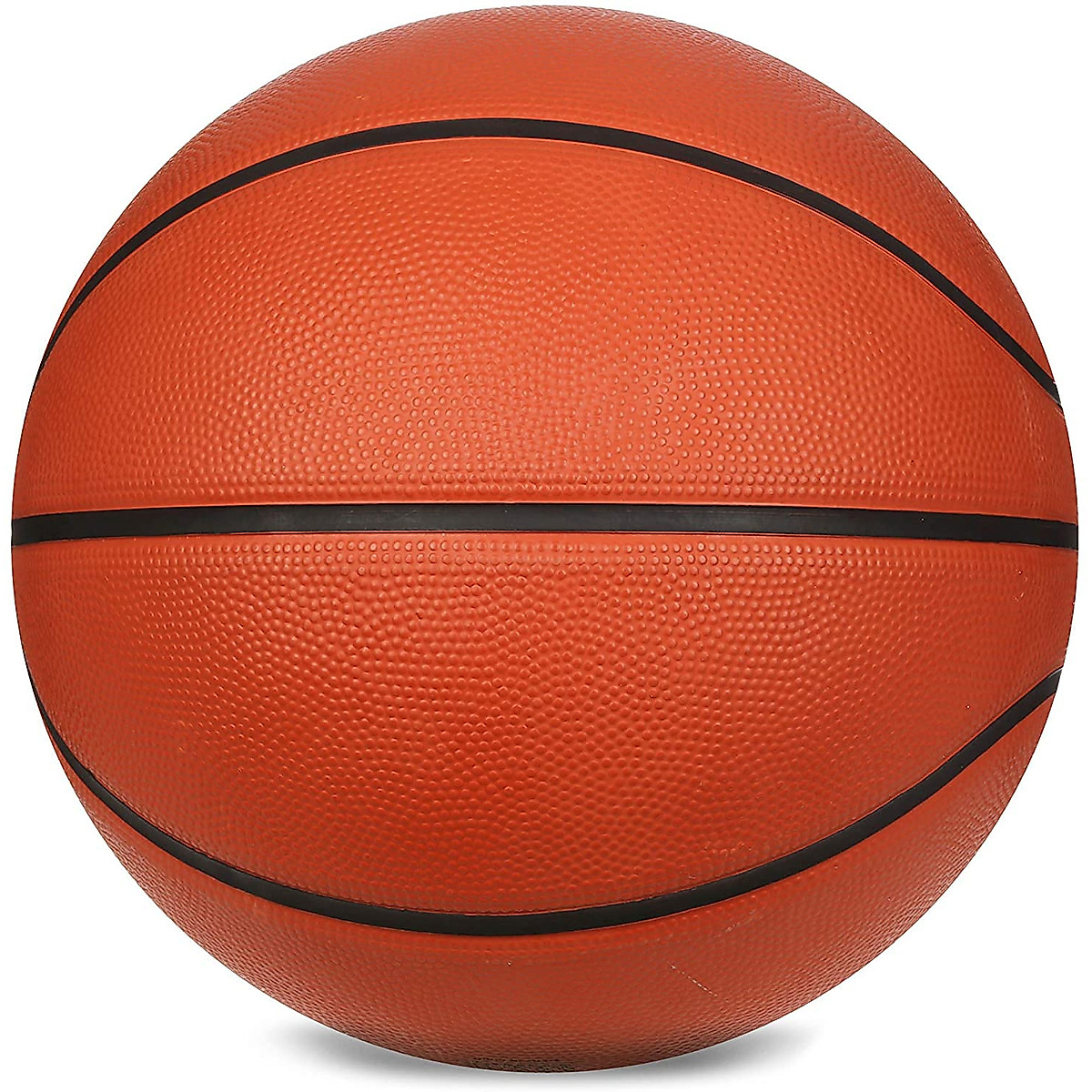 AND1 3-Pc Premium Rubber Basketball Bundle – Includes Official Regulation Size 7 (29.5”) Streetball (Deflated), Ball Pump and Squeeze Water Bottle Made for Indoor and Outdoor Basketball Games,Orange