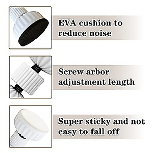 cosbur 2PCS Headboard Stoppers for Bed, 2023 Newset Adjustable Bed Frame Anti-Shake Tool for Bed, Antishake Telescopic Support Stabilizer, for Room Wall Beds Cabinets Sofa, Easy to Install