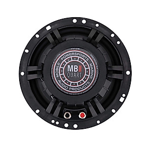 MB Quart PS1-216 Premium 2-Way Component Car Speaker System (Black, Pair) – 6.5 Inch Speaker System, 240 Watt Car Audio, 4 OHMS (Grills Included)