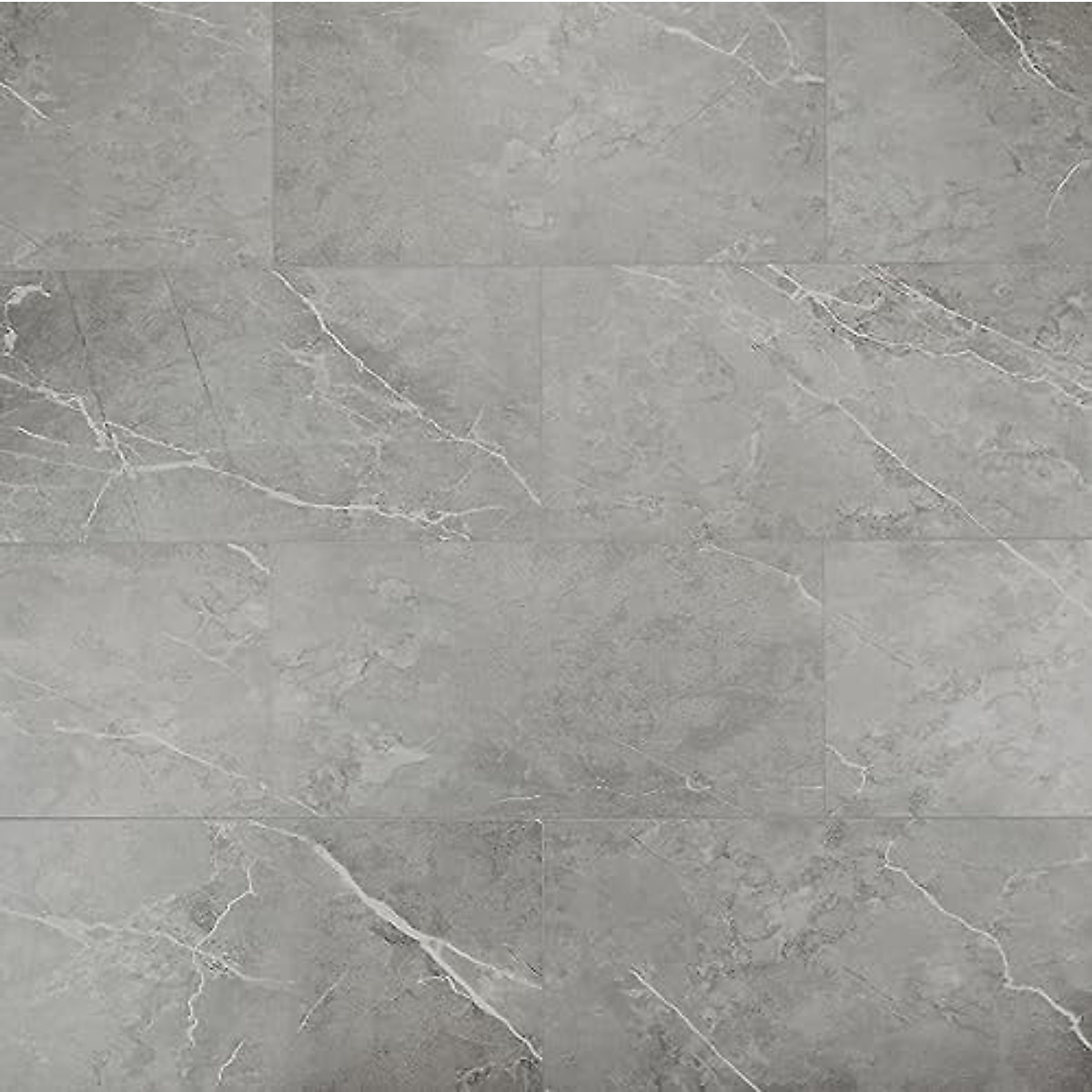 Islander Flooring 6mm Milan Marble HDPC® Waterproof Luxury Vinyl Tile Flooring 12 in. Wide x 24 in. Long - 9 Planks / 18 SQ FT
