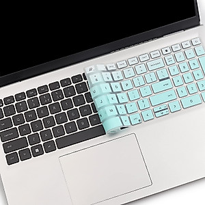 MUBUY Keyboard Cover for Dell Inspiron 15 3510 3511 3515 3525 5510 5515 5518 7510, Inspiron 16 7610, Dell Vostro 15 5510, Latitude 3520, 2022 2021 Dell Inspiron 15 16 3000 5000 7000 Laptop-MG
