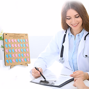 free-space Student Midwife Tool Midwife Birth Counter,Baby Tracking Midwifery Delivery Newborn Documenting childbirth sessions Midwife Gift (footprint)