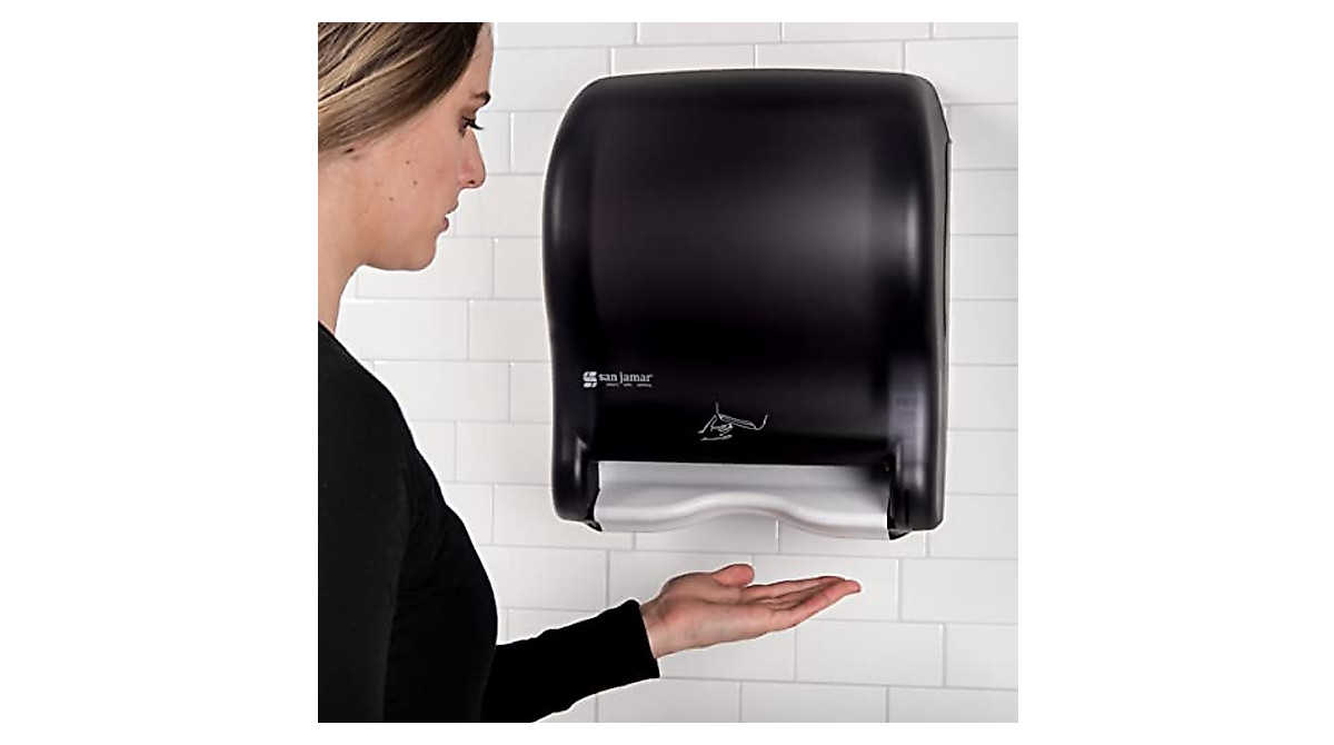 San Jamar Smart Paper Towel Dispenser - Compact & Durable
