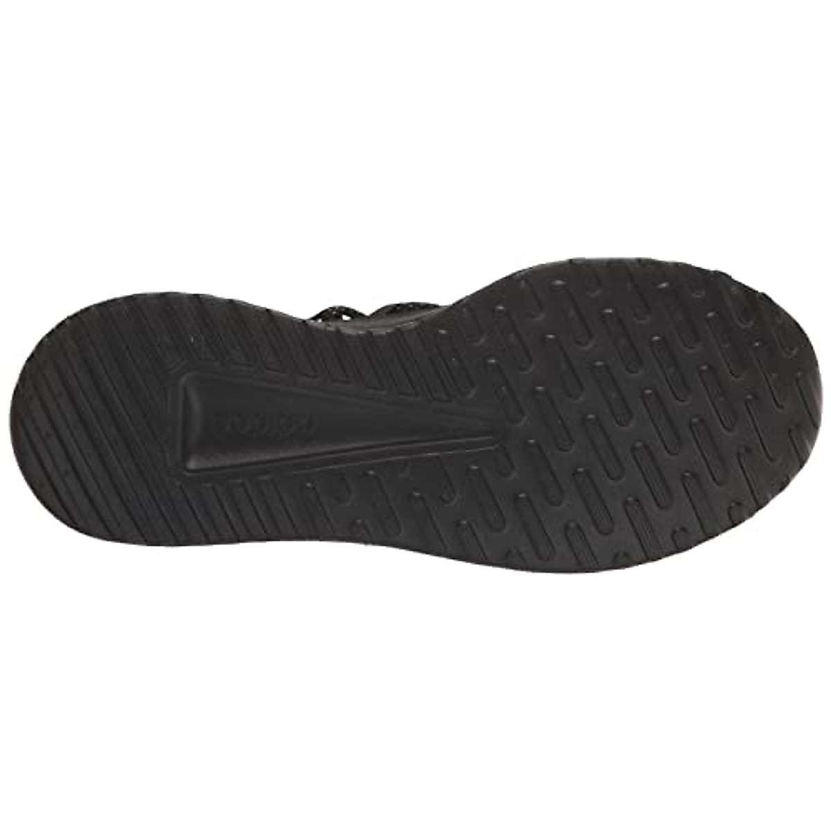 adidas Men's Lite Racer Adapt 5.0 Running Shoe, Black/Black/Grey, 10.5