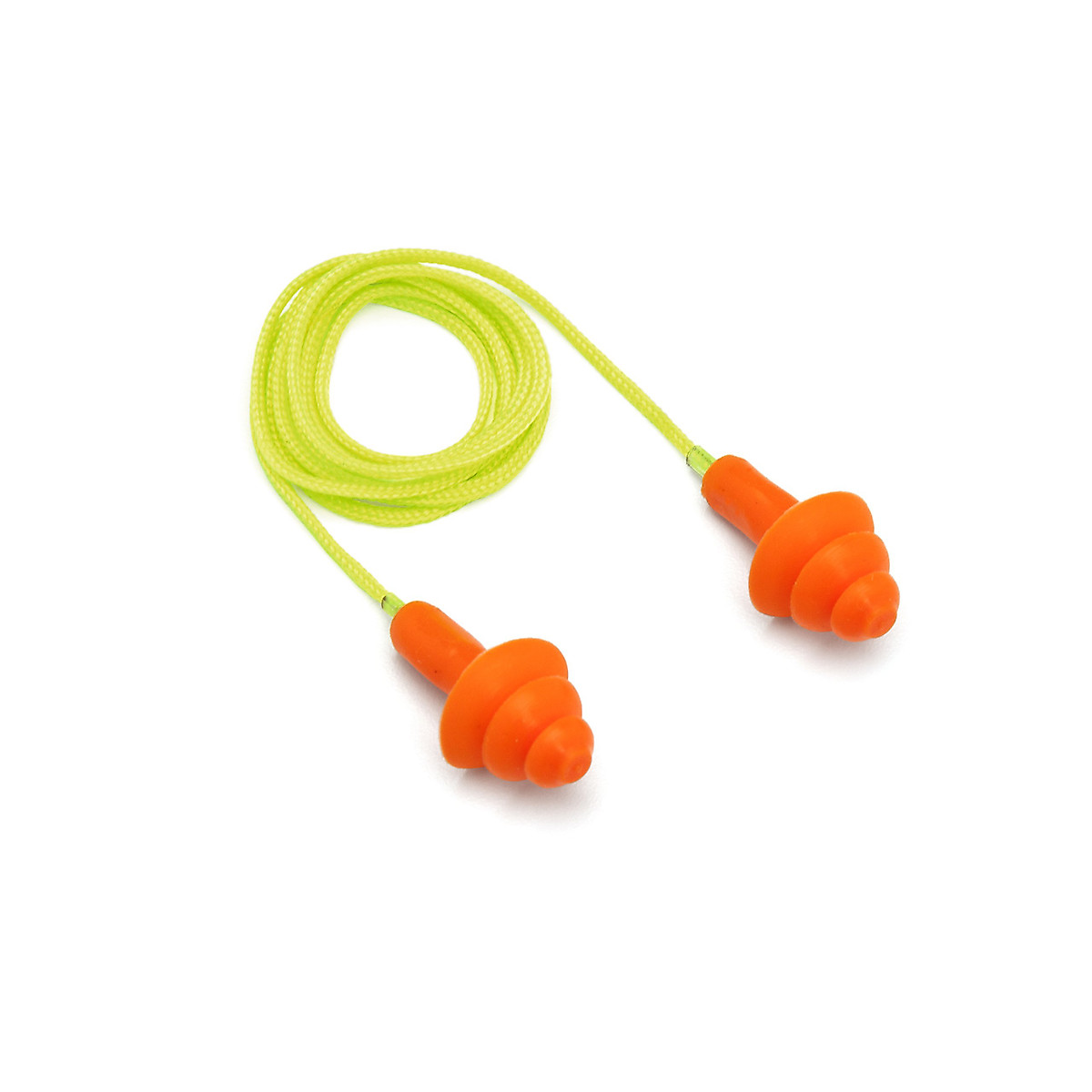 Pyramex Safety RP3001 Corded reusable earplug - NRR24dB - 50 pair/box, Orange, One Size