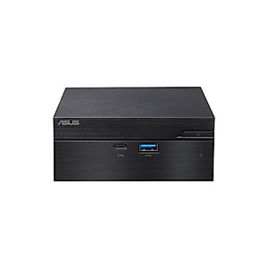 ASUS MiniPC PN41 Fanless Barebone with Intel 11th gen Dual Core Celeron N4500, Support Dual 4K, DisplayPort, WiFi AC, Bluetooth 5, VESA Mount