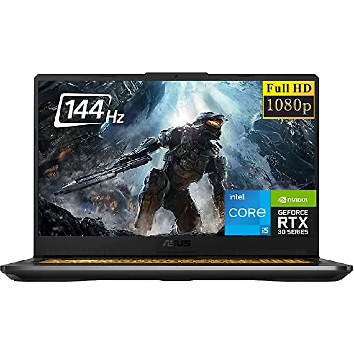 ASUS TUF VR Ready Gaming Laptop, 17.3" FHD 144Hz IPS Display, 11th Gen Intel 6-Core i5-11260H(Beat i7-8850H), 16GB DDR4 RAM, 512GB PCIe SSD, GeForce RTX 3050, RGB Backlit Keyboard, Win 10