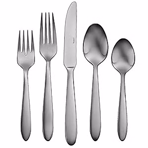 Oneida Mooncrest 65-Piece Flatware Set, Service for 12