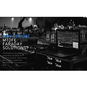 Digital Forensic Evidence Laptop Faraday Case with Faraday Solutions Enhanced X2 Shielding for Executive Travel and Personal Privacy (Cellphones, Tablets, Laptops 22 inch x 15 inch), Black