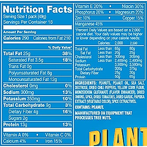 Planters Heat Peanuts, 1.75 Ounce (Pack of 18)