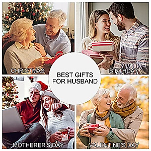 TURMTF Gifts for Husband, Fathers Day Birthday Gifts from Wife, to Husband Father's Day Birthday Gifts from Wife, for My Husband Blanket, Husband Mother's Day Blanket Gifts 55"X70"