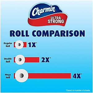 Charmin Ultra Strong Toilet Paper, Double Roll, 24 Count
