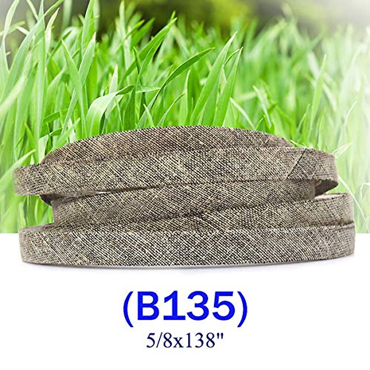 WEPECULIOR Lawn Mower Deck Blades Cutting Tranmission Drive Belt for Cub Cadet 954-0642,Troy Bilt,MTD 754-0642, 954-0642,Toro 112-0933,Wright Mfg. 71460096,Hustler 784322 5/8" x138" Made with Kevlar