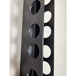 Montana Angle Worx Latitude 12 Bottle Wall Mounted Steel Wine Rack Refined Industrial Wine Storage