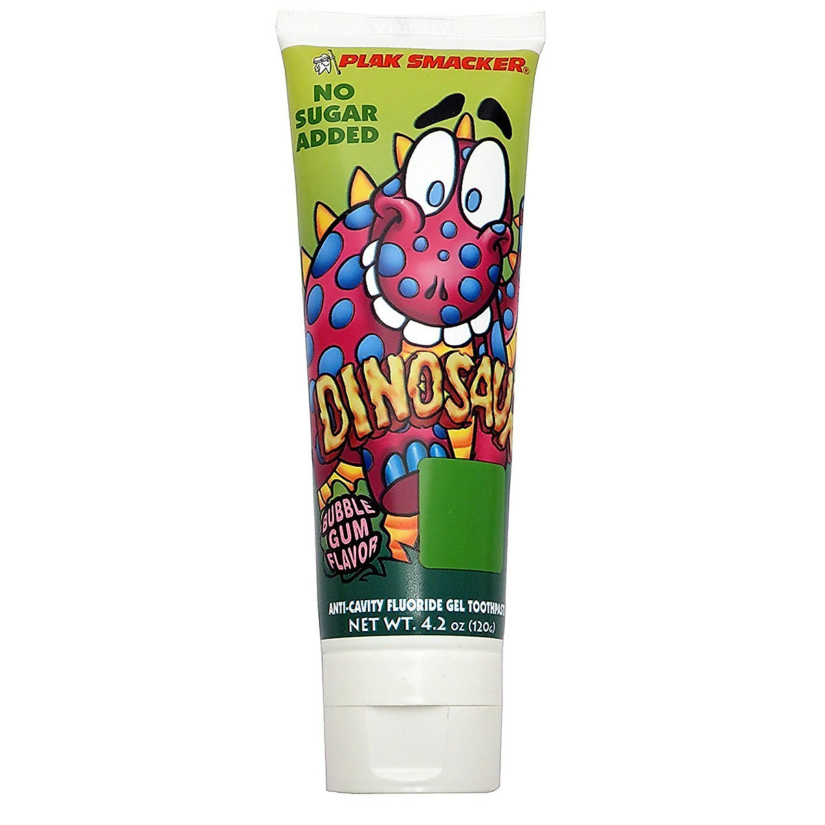 Plak Smacker Toothpaste Bubble Gum 4.2oz Tube