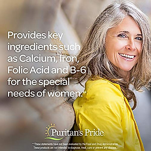 Puritan's Pride High Potency Timed Release Ultra Woman Daily Multi, 90 Coated Caplets