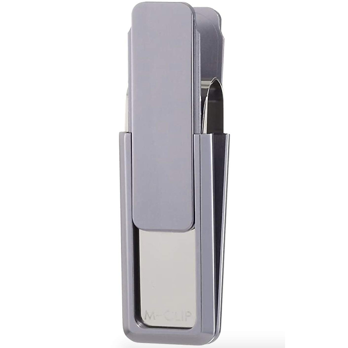 M-Clip Money Clip (Natural) - Minimalist Slim Wallet Alternative for Front Pocket Carry - Cash and Credit Card Holder for Men