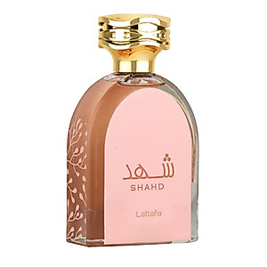 Lattafa Shahd for Unisex Eau de Parfum Spray, 3.4 Ounce