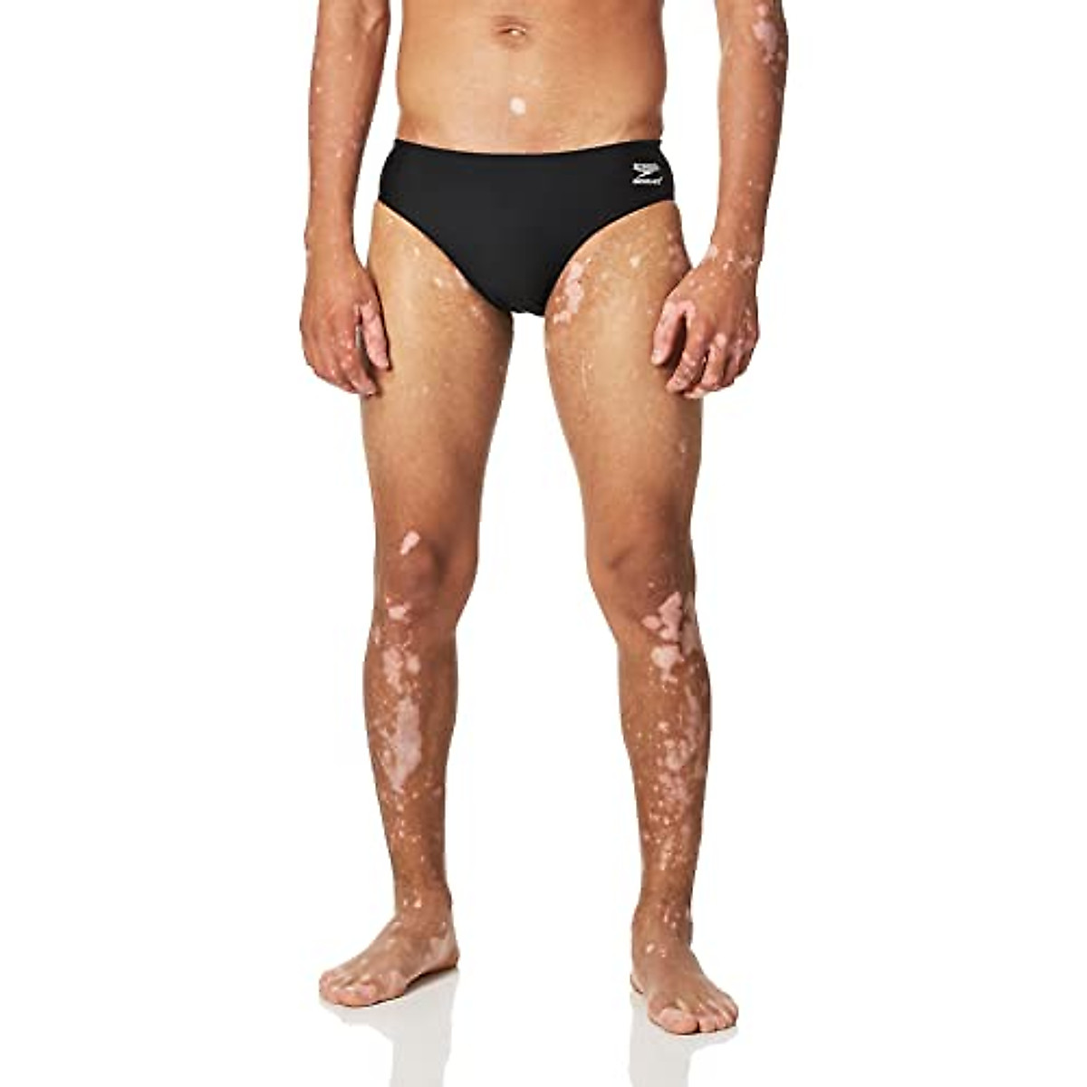 Speedo Boy's Brief Endurance+ Solid Youth Swimsuit, Speedo Black, 28 US