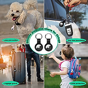 PICKBEAU 3 in 1 Leather Keychain for Men Women, Carabiner Key Ring Clip Car Key Chain With Anti Loss D-Ring