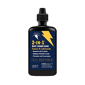 White Lightning 2-in-1 Bike Care 4 oz Lubricant and Degreaser (W21046602)