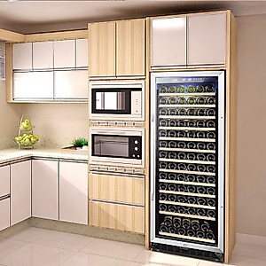 Lanbo Built-in Compressor Wine Chiller Single Zone Wine Cellar Fridge, 149 Bottle