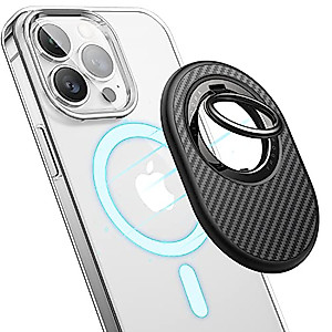 andobil Car Phone Holder & Magnetic Phone Grip Compatible with MagSafe iPhone 14 Pro Max 14 13 12