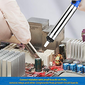 Teenitor Solder Sucker Desoldering Vacuum Pump Solder Removal Tool 3pcs/Pack Desoldering Pump Soldering Sucker Tool