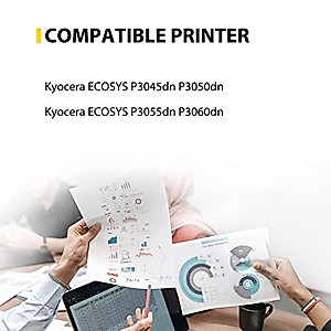Jmomy TK3162 TK-3162 1T02T90US0 Compatible Replacement for TK3162 TK 3162 Toner Cartridge for Kyocera ECOSYS P3045dn P3050dn P3055dn P3060dn(13,000 Pages, 2 Pack)
