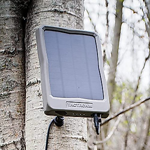 TACTACAM outdoor Reveal XB Cellular Trail Camera, 720p No Glow - Verizon & AT&T Reveal External Solar Panel