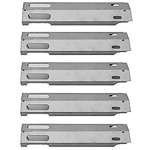 Votenli S9707A (5-Pack) Stainless Steel Heat Plate for Kenmore 141.16313, 141.16313800, 141.16315, 141.16315800, Saturn JH665SB