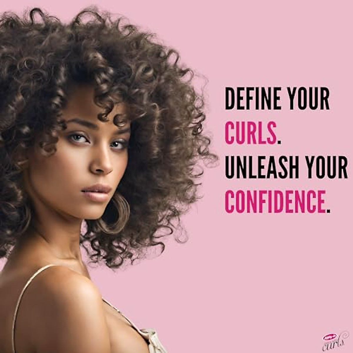 Dippity Do Girls with Curls Curl Enhancing Mousse - Lightweight 3-in-1 Defining Mousse for Curly and Wavy Hair - Hibiscus and Olive Oil for Frizz Free and Bouncy Curls - 200 mL/6.7 fl oz