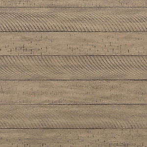 Signature Design by Ashley Skempton Modern Farmhouse Counter Height Dining Table and Upholstered Bar Stools, Set of 7, White & Light Brown