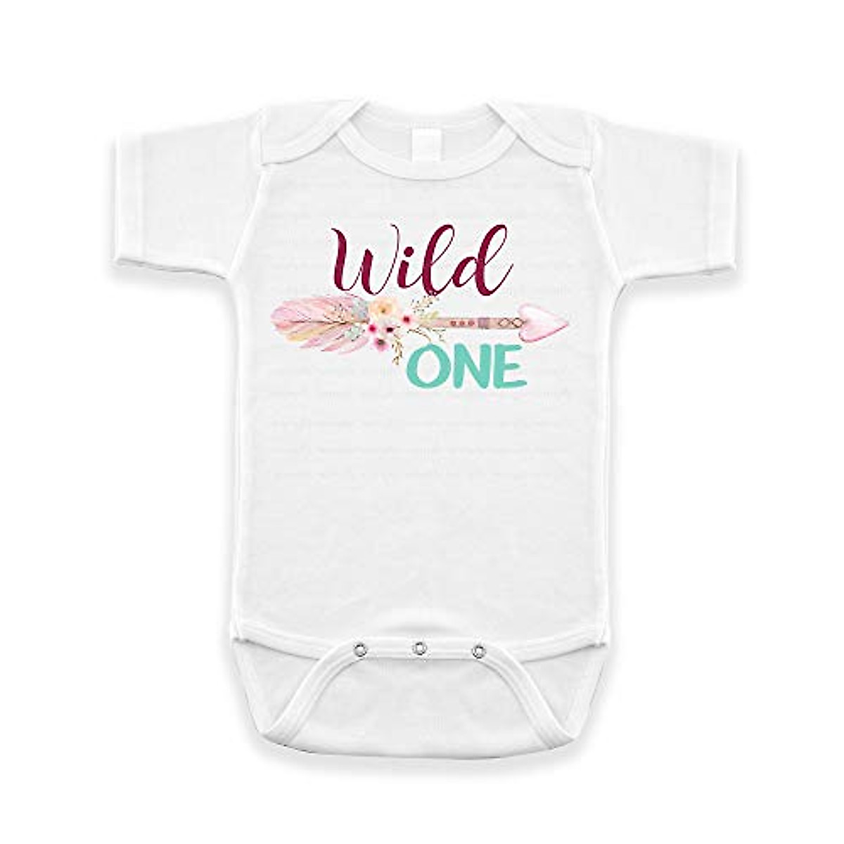 Kate's Craft Store Sublimation Blank Baby Short Sleeve Onesie 100% Polyester White. 2 Pack. (3-6 Months)