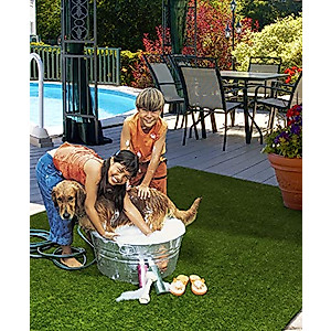 Joy Carpets GreenSpace 7'6" Round Artificial Grass Rug