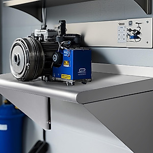 Chingoo Stainless Steel Shelf 12" x 48", 350 lb Wall Mounted Commercial Stainless Steel Shelves Metal Shelving for Restaurant, Bar, Utility Room, Kitchen and Garage