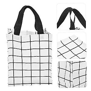 OKUMEYR Waterproof Lunch Box Bag Lunch Tote Bag Picnic Bag Thermal Lunch Bags Wear-resist Lunch Bag Thermal Lunch Organizer Insulated Grocery Bags Eco Bag Canvas Shopping