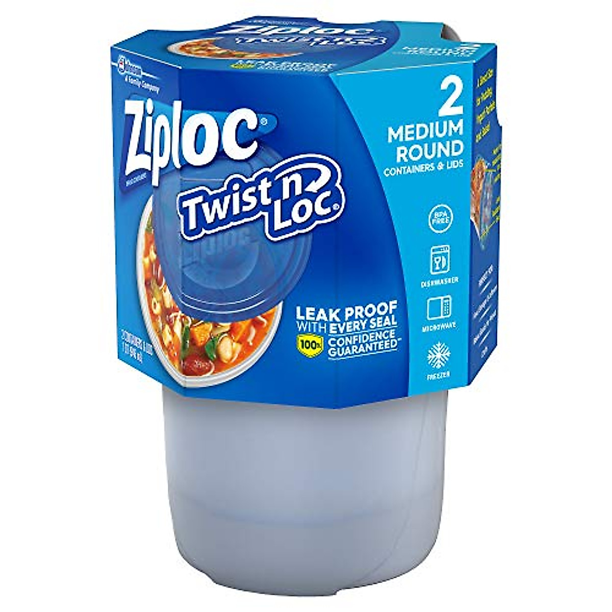 Ziploc Twist 'n Loc 32 oz Container