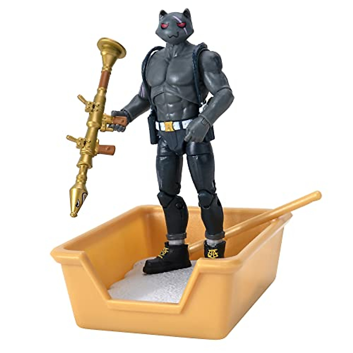 FORTNITE Meowscles Agent’s Room Featured Playset with Two 4-inch Articulated Figures Plus Weapons and Accessories