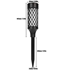 10LED Solar Garden Light, Solar Charging Home Courtyard Lawn Light, Unique Irregular Light Style, Suitable for Outdoor Use