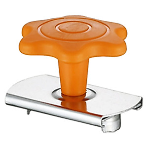 Nubadam Jar Opener For Weak Hands, Adjustable Effortless Arthritis Jar Opener For Seniors, Stainless Steel Adjustable Lid Opener Kitchen Accessories Opener, Bottle Opener For Arthritic Hands(orange)…