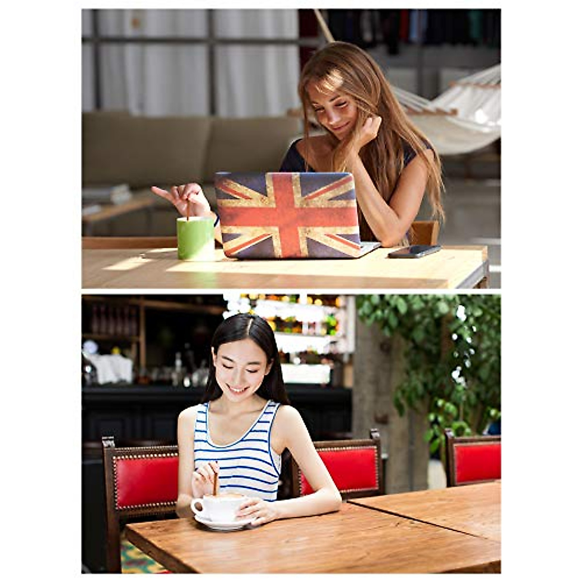 Honey Bear Kitchen Silicone Stirring Spoon (Set of 2, Black Bear Black) for Coffee & Tea