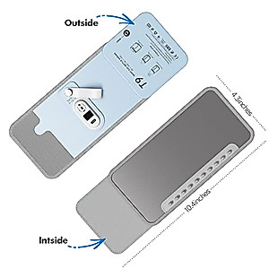 Portable Bottle Warmer, Baby Milk Heat Keeper with LED Display, USB Warmer Bottle for Car Travel, Bottles Warmers on The go (Blue)