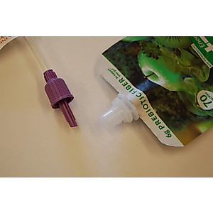 Bolink Small Cap Enfit Tube Feeding 10-Pack - Connects Puree Food Pouches with a spout to Feeding Tubes. Tube Feeding Supplies with Enfit.