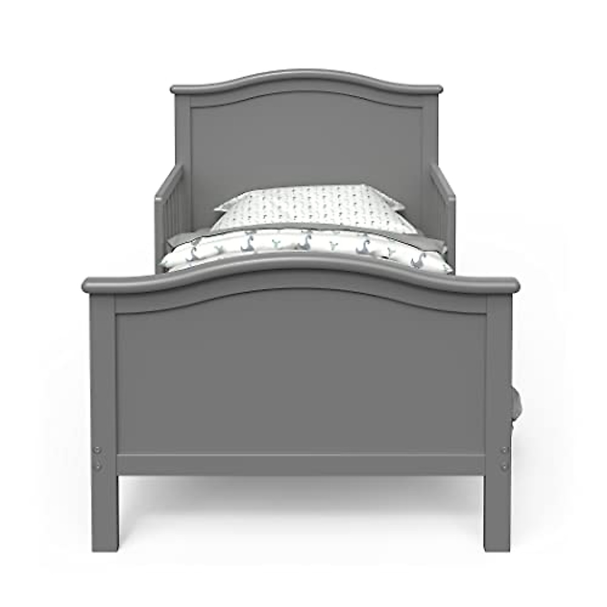 Child Craft Camden Toddler Bed with Guard Rails (Cool Gray)