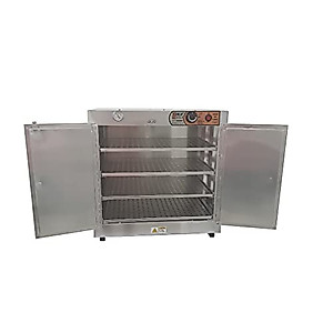 HeatMax 251524 Catering and Events Food Warmer with Water Tray, for 4 Full Size 3.25" Disposable Catering pans -- MADE IN USA with service and support