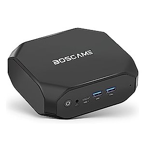 BOSGAME U32 Mini PC Ryzen 3 3200U(up to 3.5Ghz), 8GB DDR4 RAM 256GB NVMe SSD Mini Computers, Mini PC Windows 11 Pro 4K@60Hz Dual HDMI/Type-C/WiFi 5 /BT 4.2